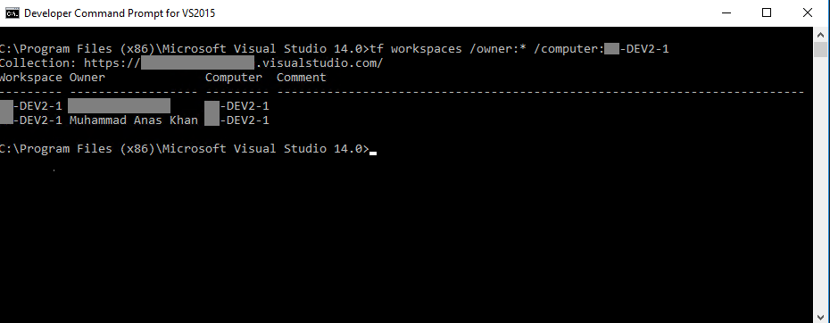 Azure DevOps Workspaces Command – D365 for Finance and Operations
