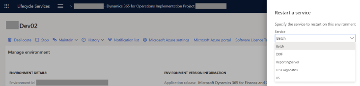 How to restart IIS express on Dev – D365 for Finance and Operations